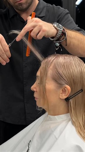 Anton Kochetkov on Instagram: "Відросла сивина і запит на однотонний блонд із злегка затемненим корінням. Працював делікатно продуктами Framesi, з акцентом на якість волосся та бажаний натуральный результат. Формула фарбування: ▫️ Освітлення коренів: FRAMESI DECOLOR lift 10+ на 3%oxi ▫️ Тонування: — Коріння: FRAMESI Eclectic 8.62 + 7.21 — Довжина: 8.62 + 9.62 ▫️ Пропорція: 1:2 ▫️ Окисник: 1.5% #sayple #framesi #hairbarcelona #hairukraine"