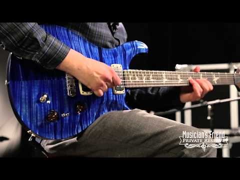 PRS Paul's Guitar "Dirty" Artist Flame Maple Top Electric Guitar Faded Blue Jean Brazillian Rosewood