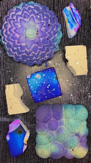 XO CHALK GIRL on Instagram: "Variety Collab ✨ w @multicrusheswithmimi ✨ 🦋 enjoy our freshies, dyed, and reforms!!! please show this amazing, kind, and supportive artist some love 💜 imma toot my own horn- my reforms were dense and melty and were absolutely heavenly to crush ☺️ idk what I did but I hope future me does it again 😅 🪩 FVOYT ••••••• READ & RESPECT EDIT RULES ••••••• •• EDITS: wait 7 days/post + credit & TAG ME + do not remove *or cover* my watermark + *no cross platform edits; no Y