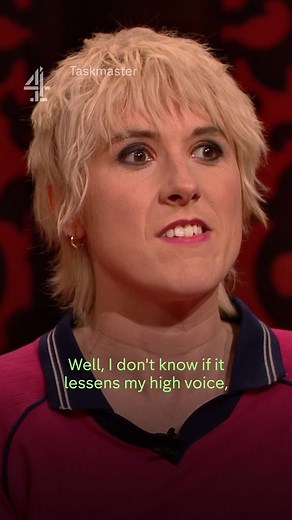 Maisie Adam has everyone laughing with her high-pitched prize #Taskmaster | Channel 4