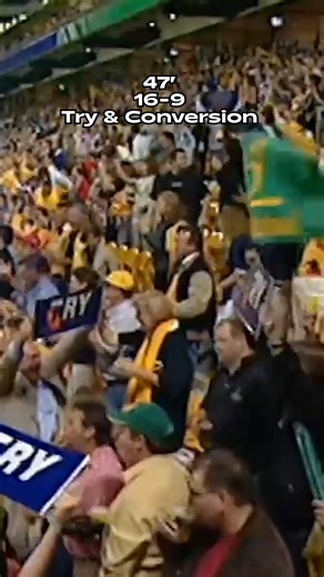 Rugby World Cup on Instagram: "POV: you're watching Australia sail through to the #RWC2003 semi-finals on home turf 💪 Register your interest for #RWC2027 ticket pre-sale via the link in our bio 📲"