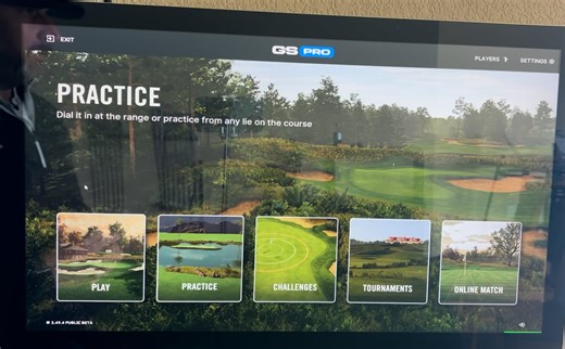 Starting Your Round (Single Player Setup)