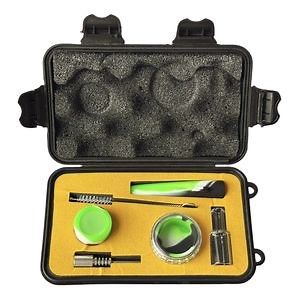 [Hot Item] Super Portable & Handy Silicone Container Nectar Collector Kit