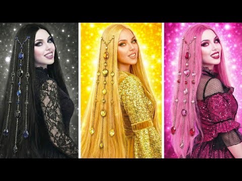 Vampire Transformation! Easy Halloween Party Makeup