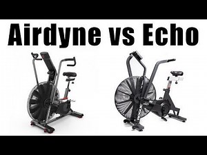 Airdyne Pro vs Echo Bike - Side by Side Comparison