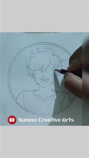 My own channel logo drawing#SumanCreativeArts#drawing