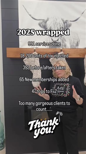 2025 Wrapped! 🎉✨ What a year it’s been at MAD Esthetics! We welcomed so many new faces, performed countless services, and had the absolute pleasure of helping our gorgeous clients look and feel their best. Seriously, we lost count of all the beauty and confidence boosts happening around here! Thank you for trusting us with your glow-ups, transformations, and self-care moments. We’re beyond grateful for every single one of you and can’t wait to see what 2026 has in store. Spoiler alert: it’s goi
