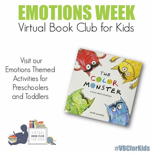 The Color Monster Activities for Preschoolers and Toddlers