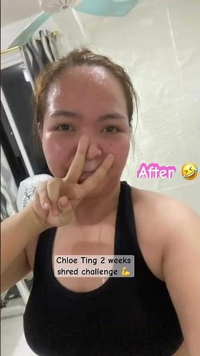 Trying out Chloe Ting 2 Weeks Shred Challenge #chloeting #workout #workoutmotivation #health