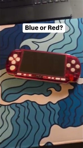 Red or blue PSP #retrogaming #sony #playstation #retrogames