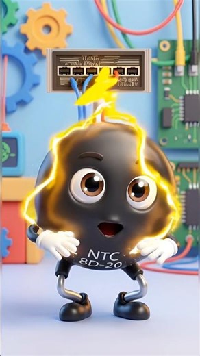 NTC thermistor kya hota hai ? //sa tech-info #shorts #trending #thermistor #circuit #NTC