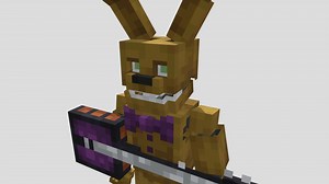 Minecraft SpringBonnie [FNAF] - Download Free 3D model by User_no_found