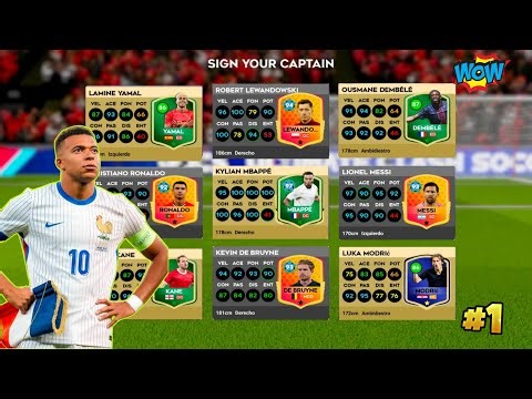 THE GREAT LEGENDARY BEGINNING WITH MBAPPE. IN DLS 26 FTG HD BRO