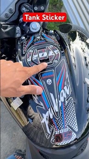 Tank Sticker for NS200 | Sporty Look Transformation