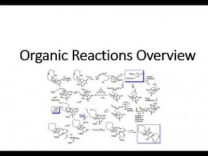 Organic Reactions Overview