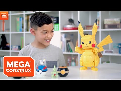 Build Beyond™: Jumbo Pikachu | Pokémon | Mega Construx