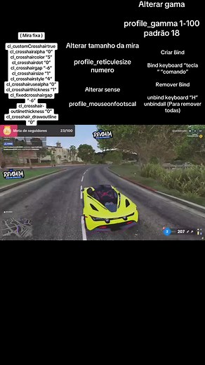 #comandos #comandosfivem #comandosf8 #fyp #fivem #gtarp #tutorial #highlight #gta #config #fivemroleplay #fivemrp #partiurevoadarj #roleplay