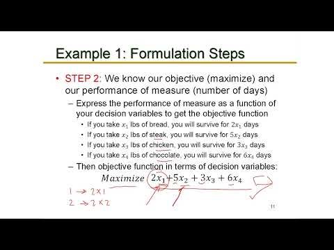 Lecture 1-1 Intro to Linear Programming Model Formulation