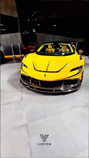 Ferrari SF90 Spider #shorts #automobile #shortvideo #youtubeshorts #ferrari #luxurycar #car