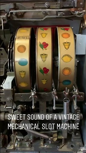 The Sweet Sounds Of A 1930’s Mechanical Slot Machine Mechanism