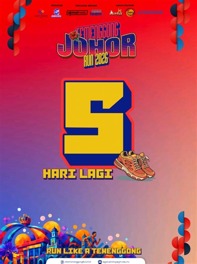 🎥 Tutorial Pengambilan Kit Temenggong Run Tak nak kelam-kabut hari kit collection? Tonton video ini untuk tahu langkah-langkah pengambilan kit dengan mudah & pantas! 🏃‍♂️🏃‍♀️ Jumpa anda nanti, Temenggong Runners! 🔥 #TemenggongJohorRun2026 #RunLikeATemenggong #5kmChallenge #PelajarBeraksi #LarianJB
