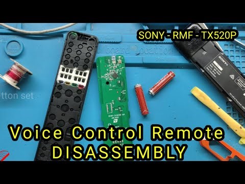 Sony Voice Remote control Disassemble