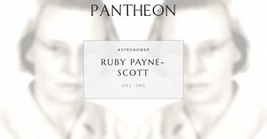 Ruby Payne-Scott Biography | Pantheon