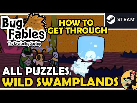 HOW TO GET THROUGH WILD SWAMPLANDS [ALL PUZZLES & BATTLES] - Bug Fables Gameplay