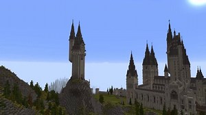 A group of Minecraft modders known as the Floo Network have built basically the entirety of the Wizarding World of Harry Potter. There's Hogwarts, Hogsmeade, Platform 9 3/4s, and even playable Quidditch. | IGN