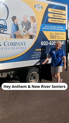 Hey Anthem & New River Seniors, are you ready for your best move EVER? We're Arizona Senior Moving Company. We have OVERCOME the OVERWHELM for over 700 Seniors in the Valley of the Sun with our Full-Service moves. That's downsizing, packing, moving, and unpacking all done by your Local Family-owned business that ONLY MOVES SENIORS. Call 602-620-9941 NOW for your FREE estimate! | Arizona Senior Moving Company | Facebook