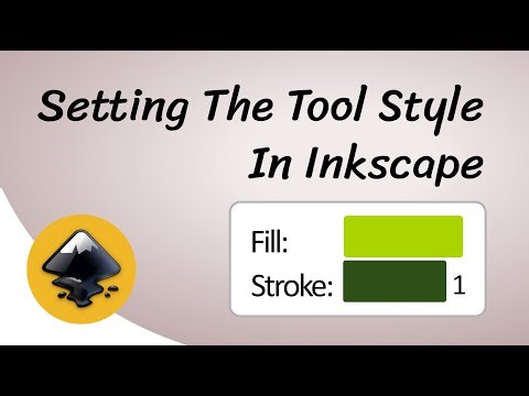 Inkscape - Setting the Tool Style