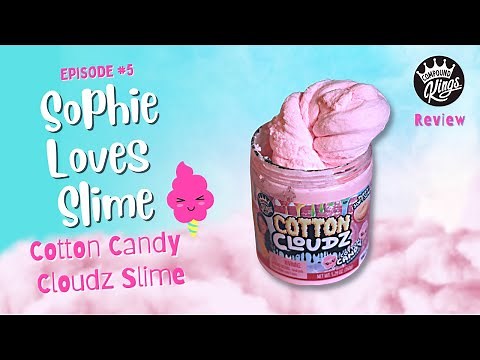Cotton Candy Cloudz Slime | Compound King's Review Video