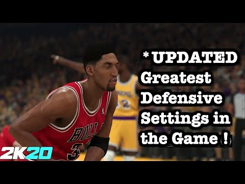 UPDATED 2K20 Defense Tutorial Best Defensive Settings in the Game. How to Defend On Ball 2K20