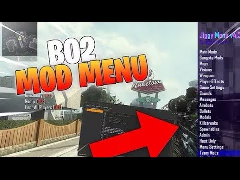 Black ops 2 - How to get the Jigy mod menu in black ops 2