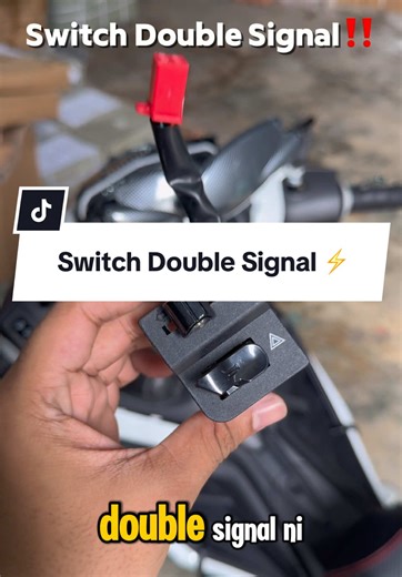 Switch Double Signal Installation for Yamaha Y15 and LC135