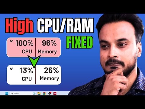 FIX High CPU/RAM Problem in Windows 10/11 (Powerful Methods) 2023 | FIX 100% CPU/RAM Usage