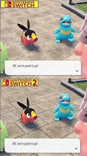 Pokemon Legends Z-A Nintendo Switch vs Switch 2 Graphics Comparison