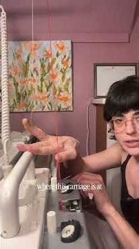 Fair Isle machine knitting is not for the faint of heart