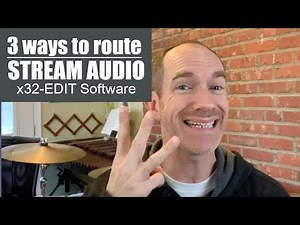 X32-EDIT | 3 Live Stream Routing Options for the X32 or M32