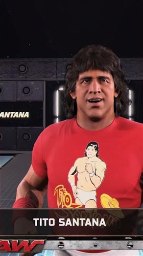 WWE 2K25 - Tito Santana [FULL ENTRANCE] #Short
