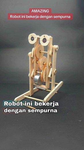 Diy Kreatif: Robot dari Stik Eskrim yang Berfungsi