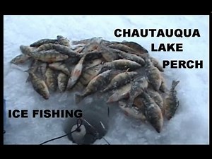 ICE FISHING FOR PERCH / CHAUTAUQUA LAKE