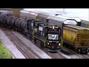 ScaleTrains C39-8s on Rob Zeno's Norfolk Southern Layout
