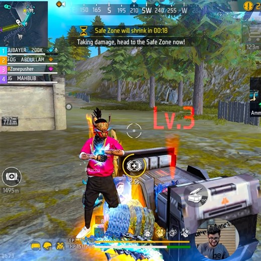 8.2M views · 165K reactions | Power of My Over ConfidenceGrandmaster Solo vs Squad King來IQ level 999999+Bermuda Video | Jubayer Bhai | Facebook