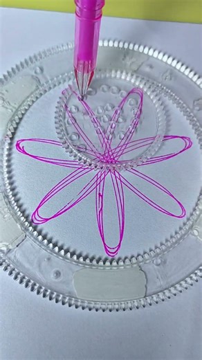ASMR Spirograph #spirograph #asmr #satisfying #art #embroidery #handmade #drawing