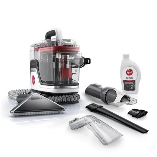 HOOVER CleanSlate Pro Portable Corded Spot Cleaner for Carpet and Upholstery with CleanSlate Car and Auto Detailer Cleaning Kit FH14020V-AH84000 - The Home Depot