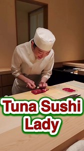 17K views · 282 reactions | Yes! It’s a #woman sushi chef.  Tuna Lady ( Sushi Meino ) is now a new active top-notch female #sushi chef in Tokyo. 﫡六‍ | Markjohn Flores | Facebook