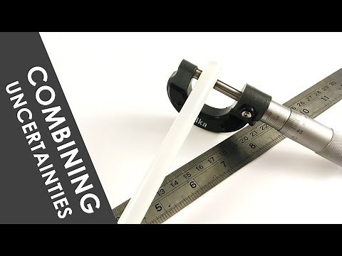 Combining Uncertainties - WORKED EXAMPLE - A Level Physics