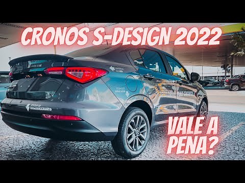 FIAT CRONOS S DESIGN 2022 1.3 FIREFLY - O ESPORTIVADO DO CRONOS?