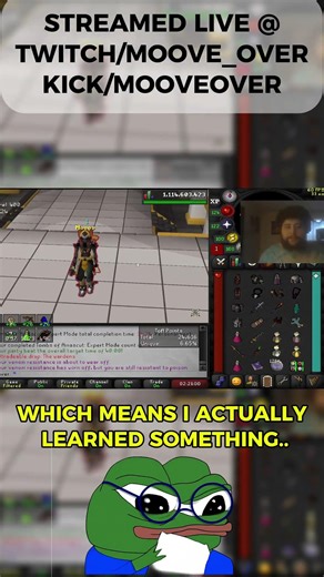 ToA Day 4 – Clean Runs, No Rewards #osrs #oldschoolrunescape #toa #osrsshorts #runescape #ironman